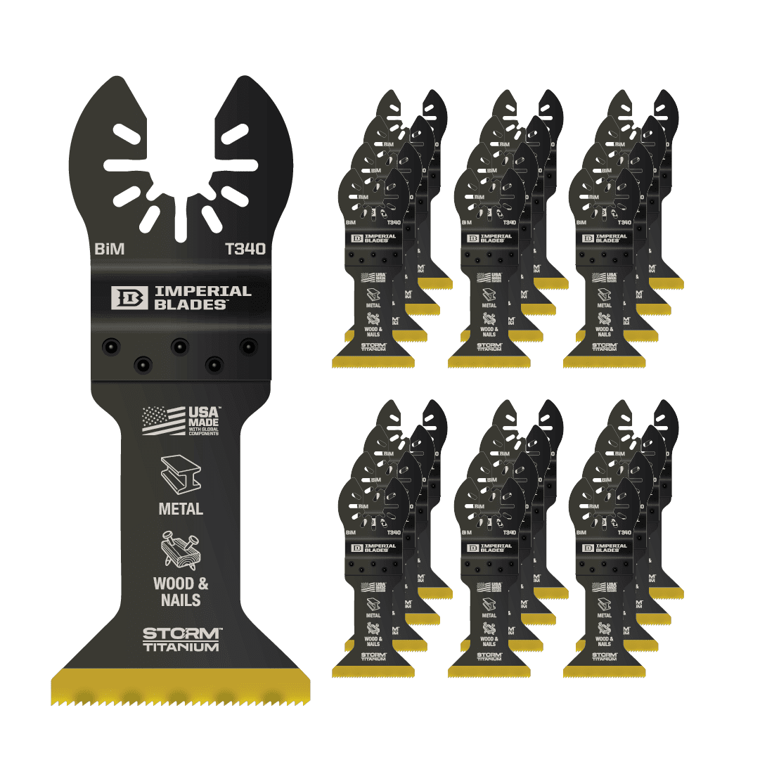Imperial Blades One Fit™ 1-3/4" Storm Titanium Metal Blade, 25PC ...