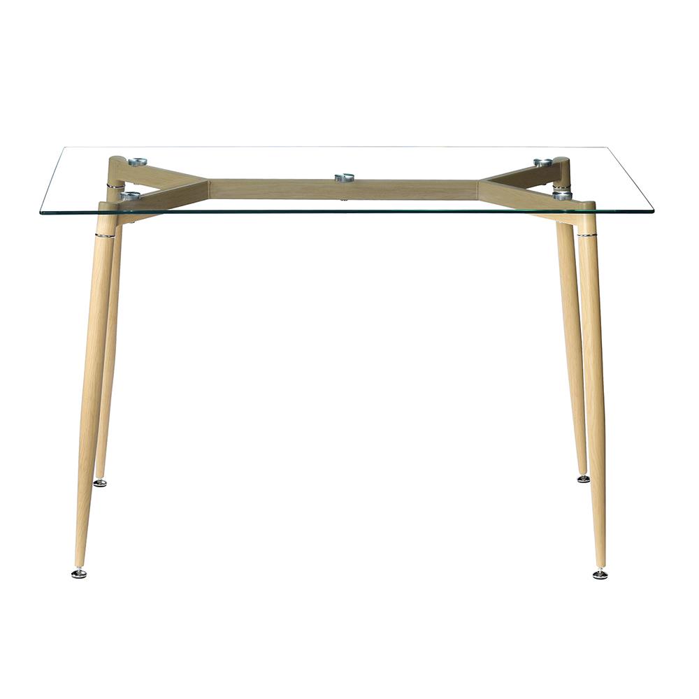Ktaxon Rectangle Dining Table Tempered Glass Top - Walmart.com