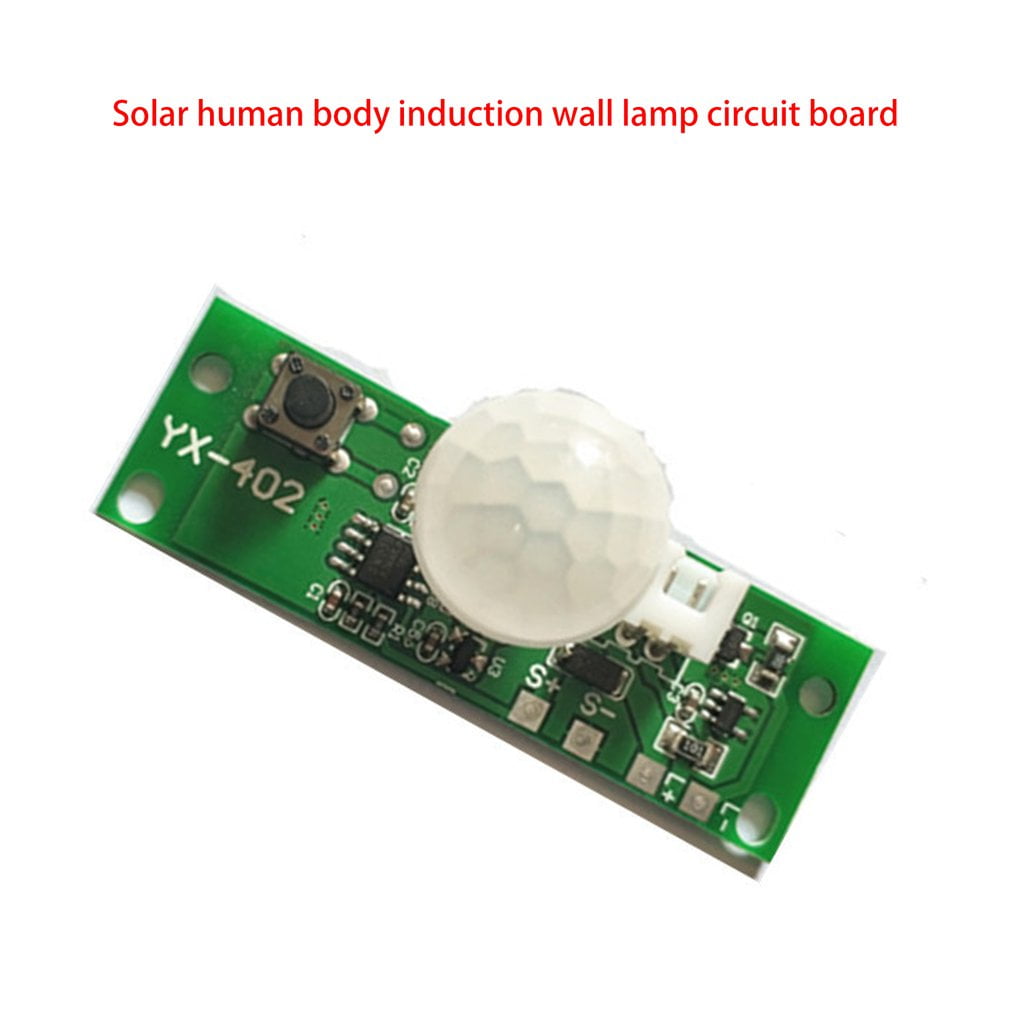 OUTAD 3.7V Infrared Solar Lamp Panel Circuit Board Solar Lamp Board ...