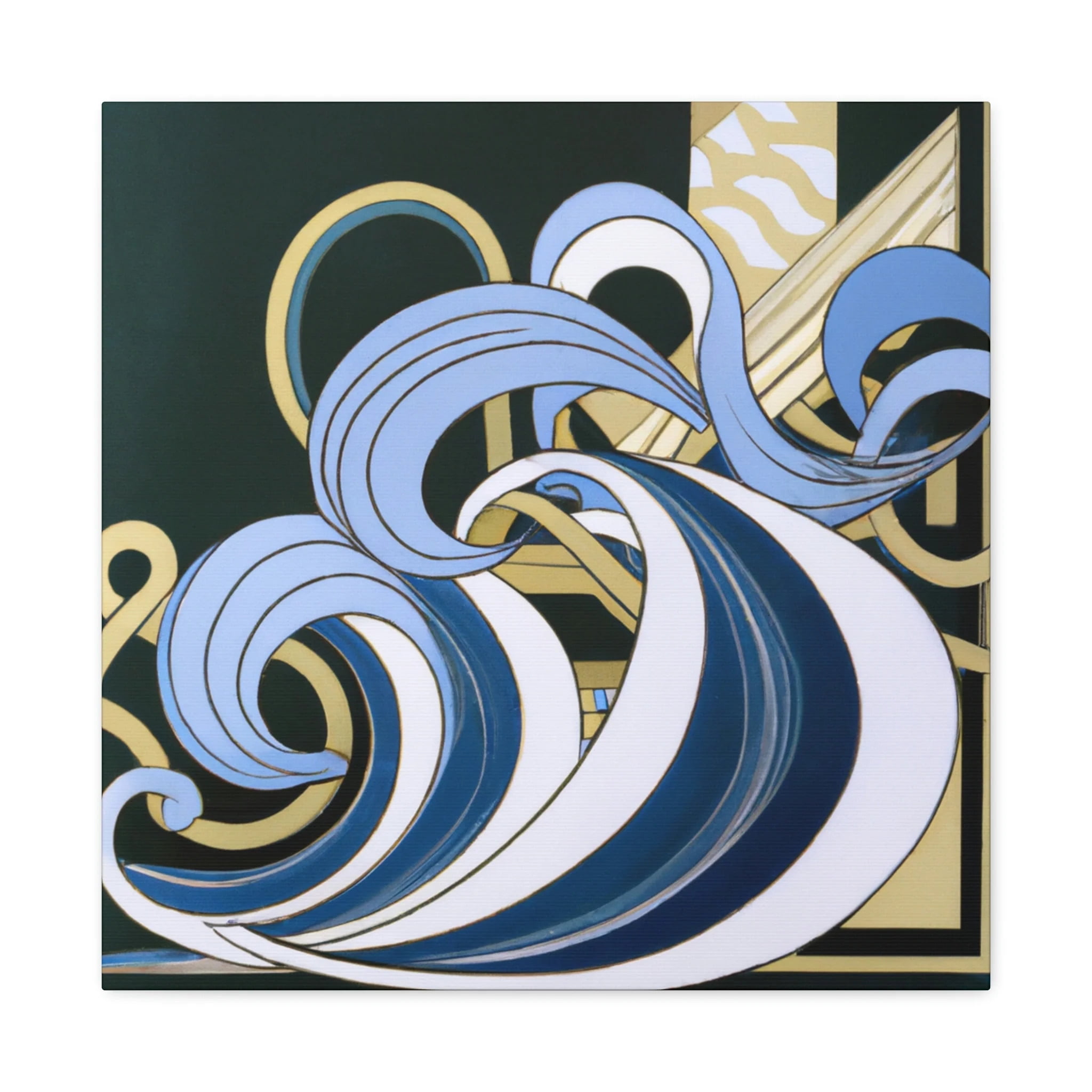 Oceans of Art Deco - Canvas - Walmart.com