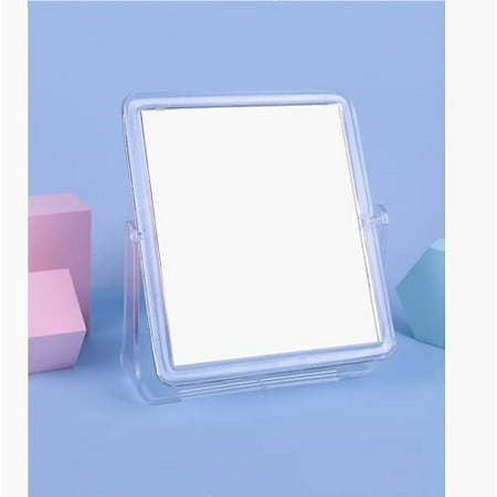 Mirror Transparent Acrylic Make-up Mirror Double-Sided Mirror Desktop ...