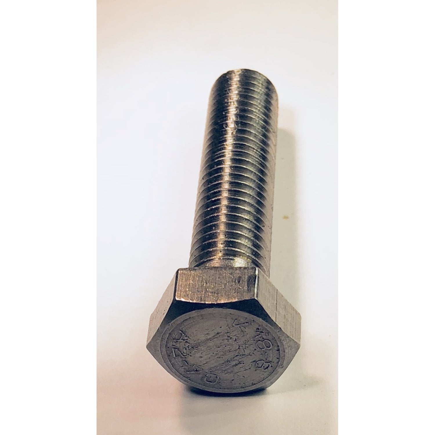Bilot 3/8-16 X 2 Left Hand (Reverse) Thread Hex Bolt Stainless Steel 18 ...
