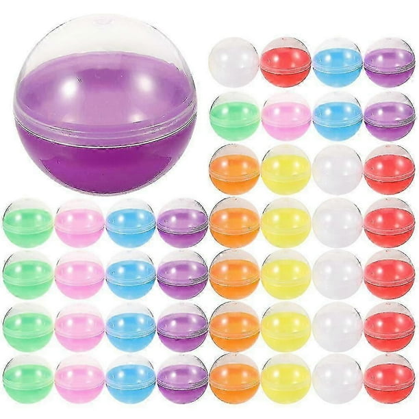 60pcs Fillable Balls Multi-function Plastic Balls Twisting Balls ...