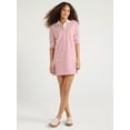 Free Assembly women's Polo Mini Dress - Classic Preppy Style - Walmart.com