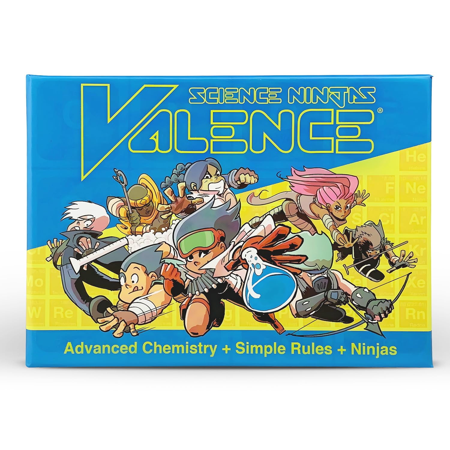 Juego de tabla periódica Science Ninjas Valence para niños de 8 a 12 ...