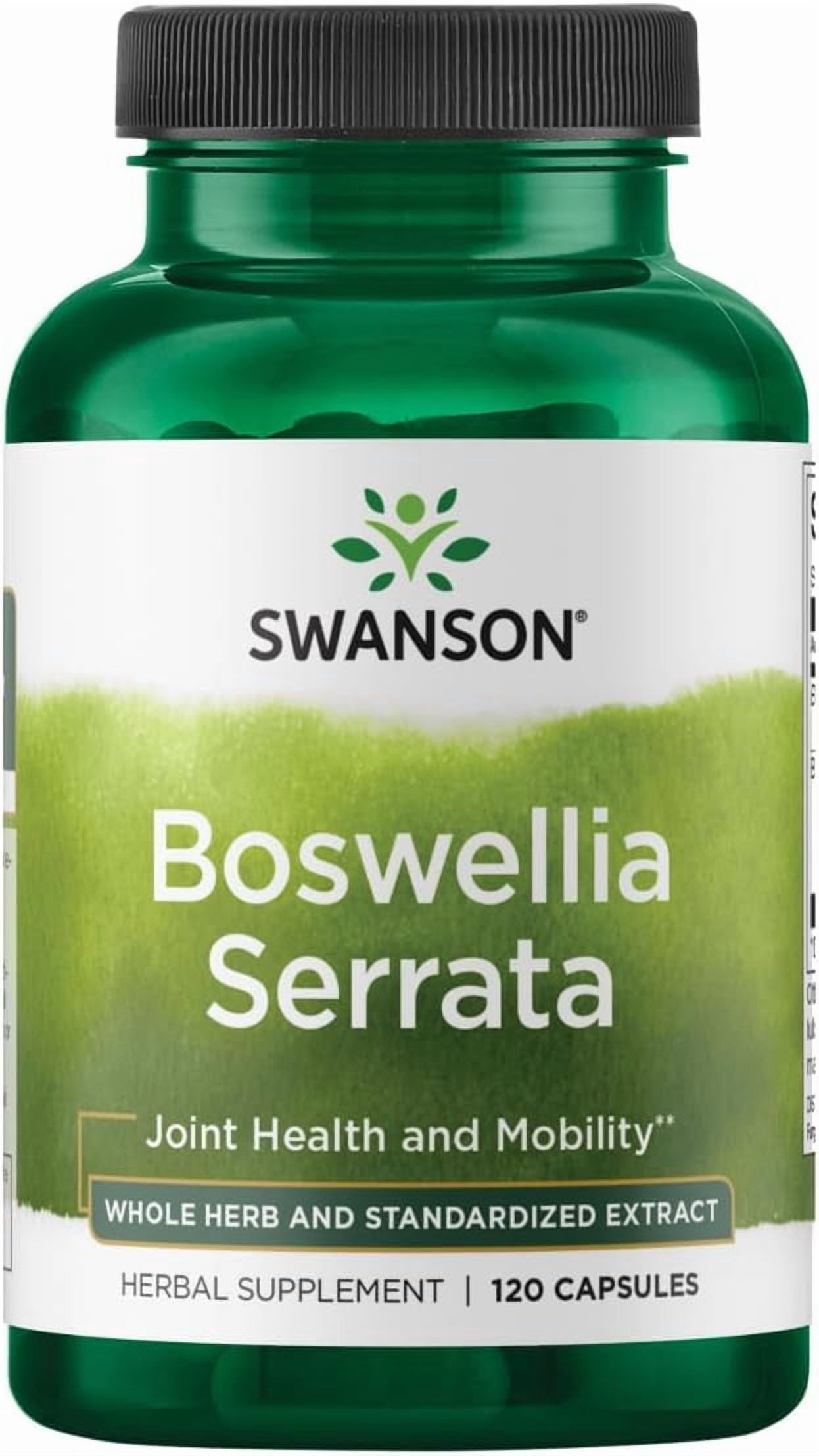 Swanson Suplemento de Boswellia serrata (estandarizada) 200 mg, 120 ...