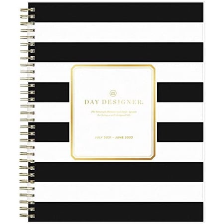 Day Designer for Blue 2021-2022 Academic Year Daily & Monthly Planner ...