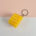 4 Pcs Corn Shape Keyrings Decorative Keychain Car Key Chain Simulation ...