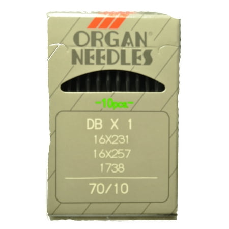 Organ Industrial Sewing Machine Needles 70/10 - Walmart.com