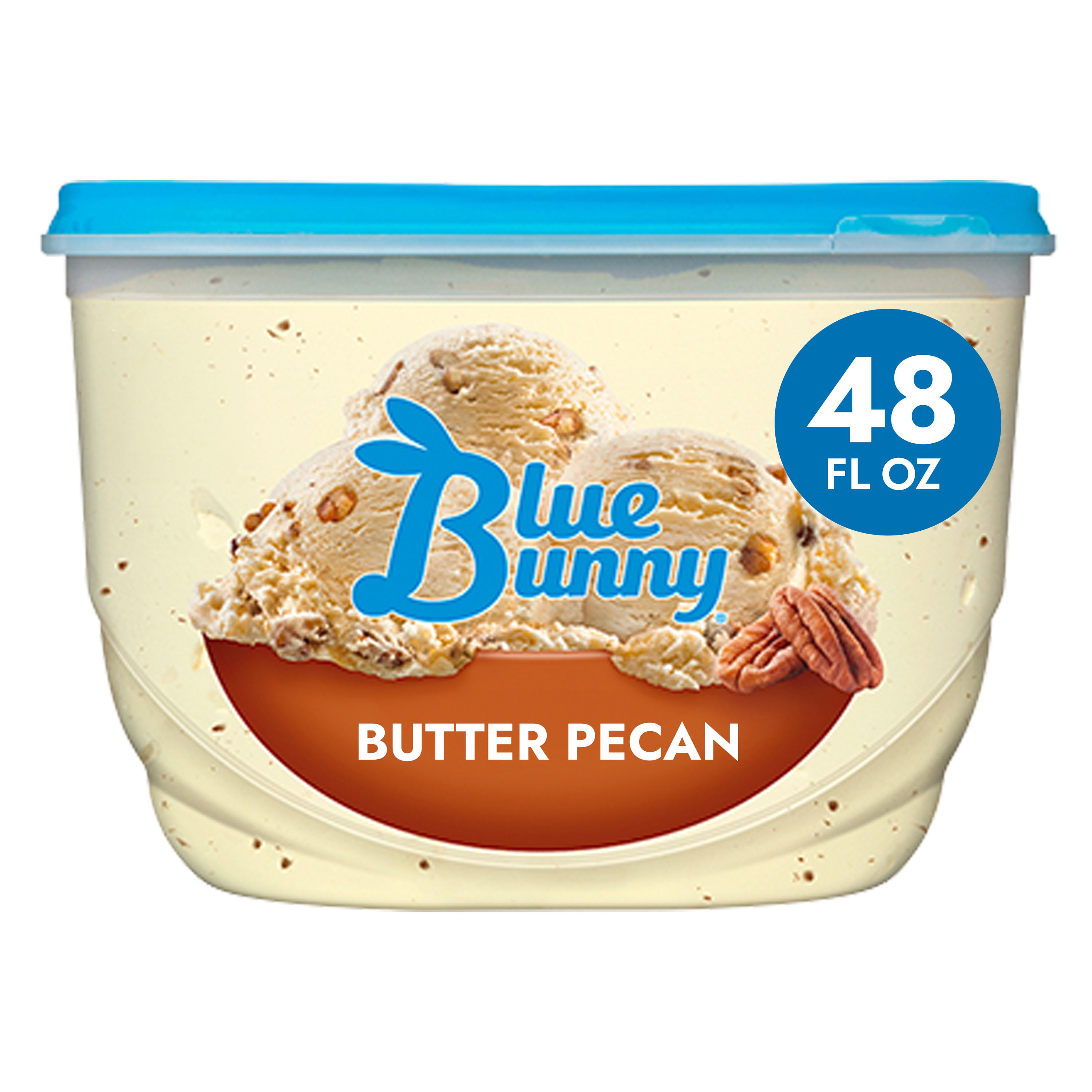 Blue Bunny: Caramel Butter Pecan Praline Ice Cream Review