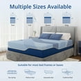 Arctus 12" Copper Gel Memory Foam Mattress, Full Size, Springless ...