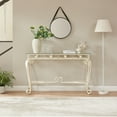 JRHRXXY 2-Tier Tempered Glass Console Table,Entrance/Sofa Table,for ...