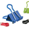 Pen+Gear Grip Binder Clips, Assorted Colors and Sizes, Durable, Strong ...