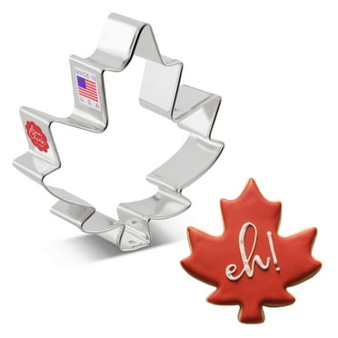 Fall Leaf Cookie Cutter Set-4 Piece-Maple Leaf, Oak Leaf, Leaf Shapes ...