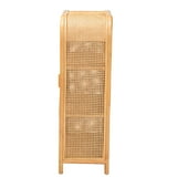 bali & pari Curacao Boho Storage Cabinet, 2-Door, Light honey - Walmart.com