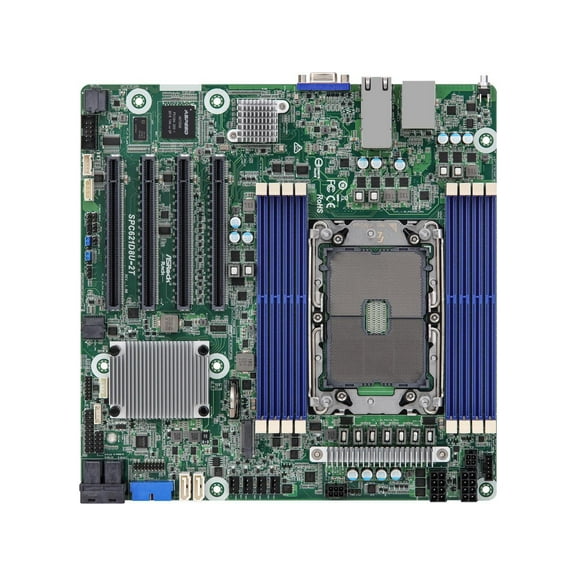 ASRock Rack ATX Server Motherboard SIENAD8-2L2T, Single Socket SP6 (LGA ...