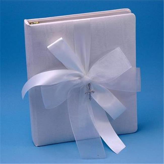 Ivy Lane Design 38FT Grace Wedding Guest Memory Book in White - Walmart.com