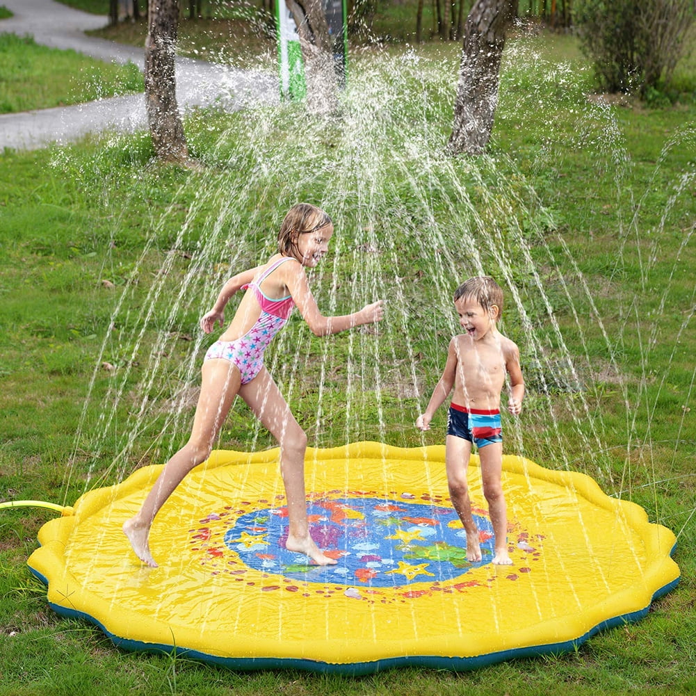 Click here for Tophomer Splash Water Pad For Kid  68/39 Inflatabl... prices