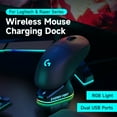 SIKAI CASE Magnetic Mouse Charging Dock for Logitech G PRO x Superlight ...