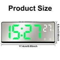 Walmart Digital Alarm Clock with LED Display, Snooze, Night Light ...