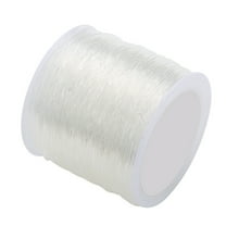 Clear Bead Cord for Jewelry Making, Elastic Bracelet Rope Transparent ...
