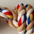 AOOOWER Cotton Rope Dog Tug Toy with MultiStrand Weaving Biting ...