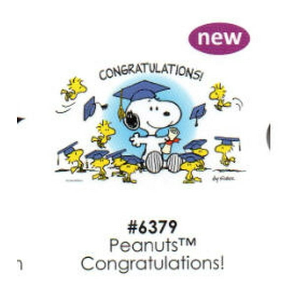 Peanuts Congratulations! Cake Decoration Edible Frosting Photo Sheet ...