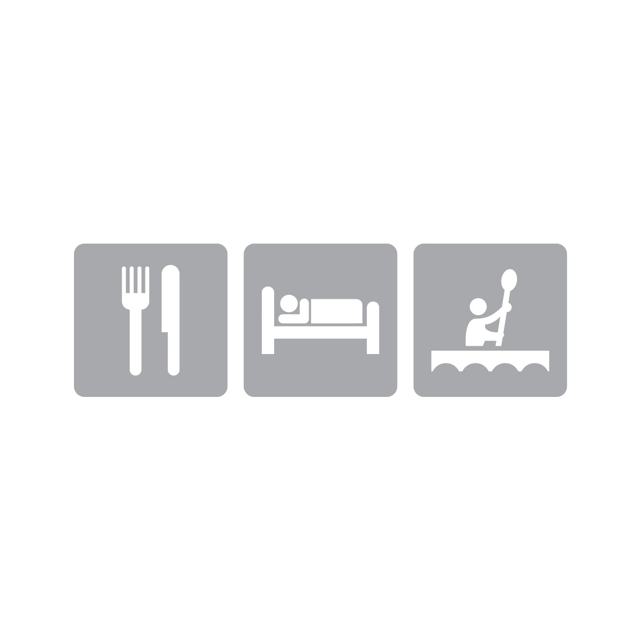 Eat Sleep Row Sticker Decal Die Cut - Self Adhesive Vinyl ...