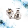 L29 7/16 DIN Male Plug to Female Port Coaxial Straight Connectors ...