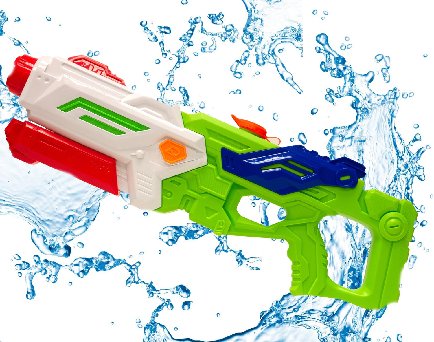 High Pressure Water Soaker Blaster Outdoor Pool Summer Toy Gun ...