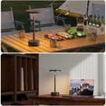 Brown-1 1 Pack Rechargeable Cordless Table Lamp 5000mAh 3 Color ...