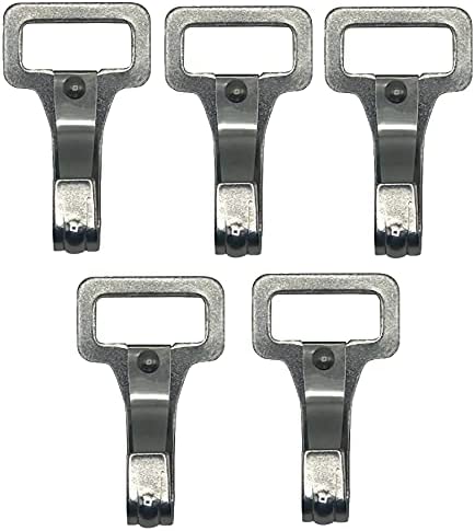 Poolzilla 5 Pack Heavy Duty Snap Hook for Pool Safety Cover, Compatible ...