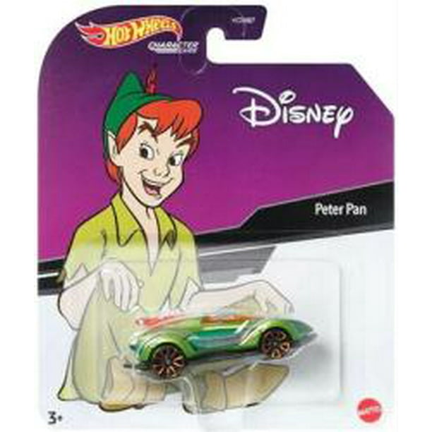 Hot Wheels Character Cars Disney Peter Pan for Ages 3 and up - Walmart.com