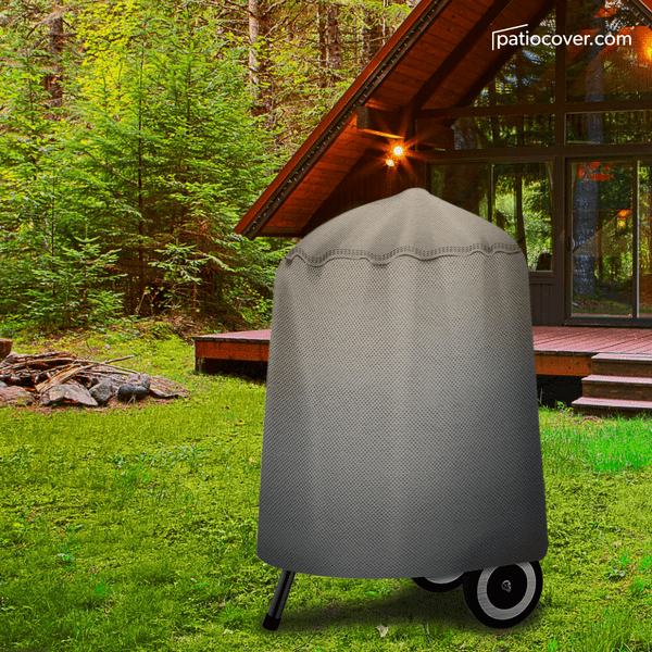 Patio Waterproof - Outdoor Patio Round Grill Cover Washable - Heavy ...