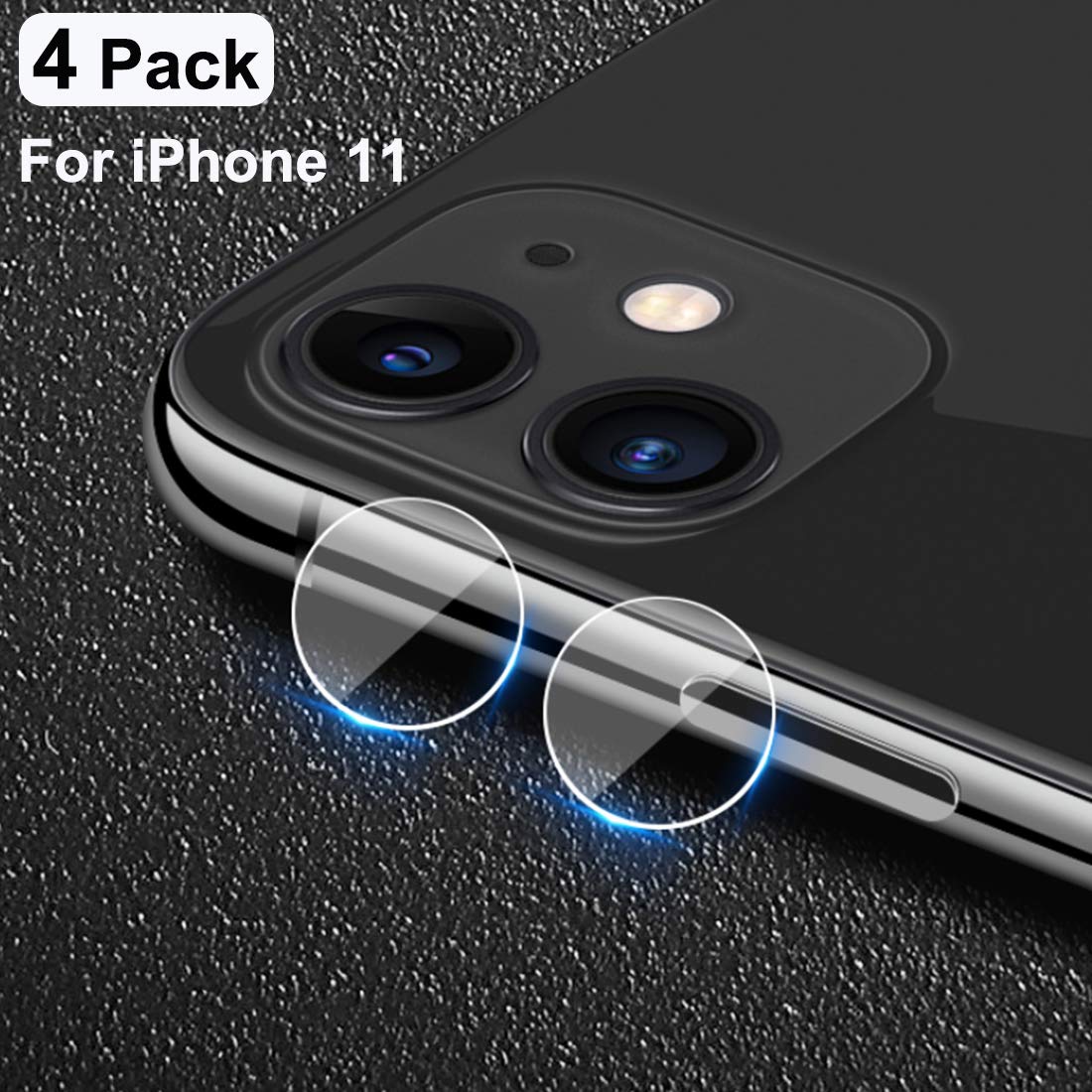[4 Pack] iPhone 11 (6.1") Camera Lens Protector, Allytech High Clear ...