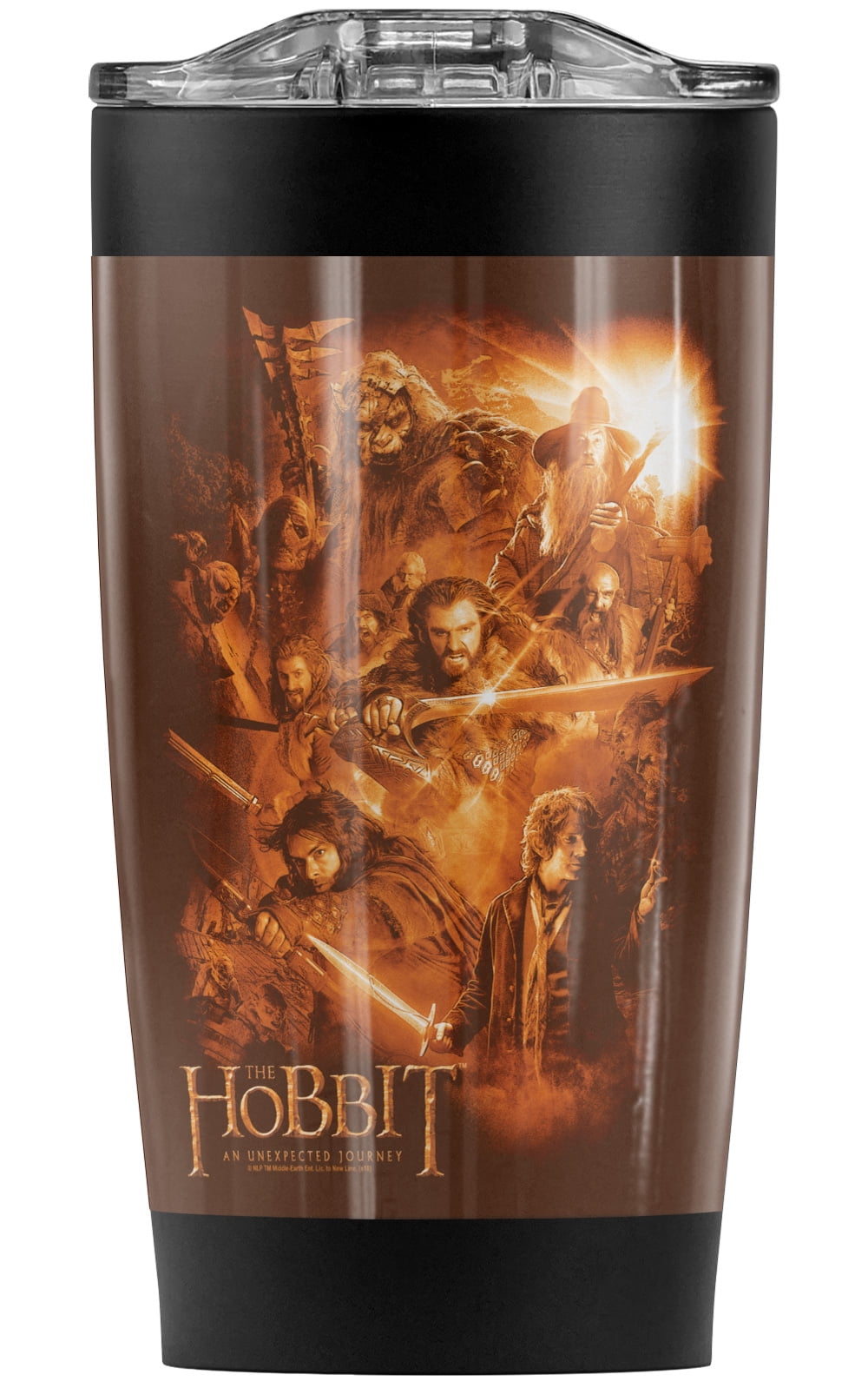 The Hobbit/Epic Adventure Stainless Steel Tumbler 20 oz Coffee Travel ...