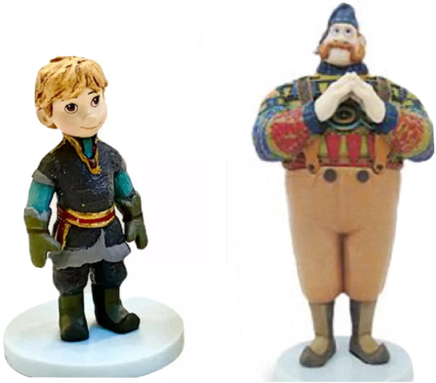 Oekan & Prince Kristoff Baby Toddler Pvc Cake Topper Figure Frozen 3 ...