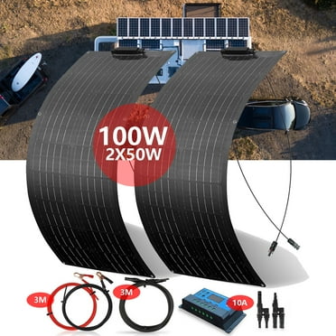 Renogy Bifacial 6pcs 450 Watt Solar Panels 12/24 Volt Monocrystalline ...