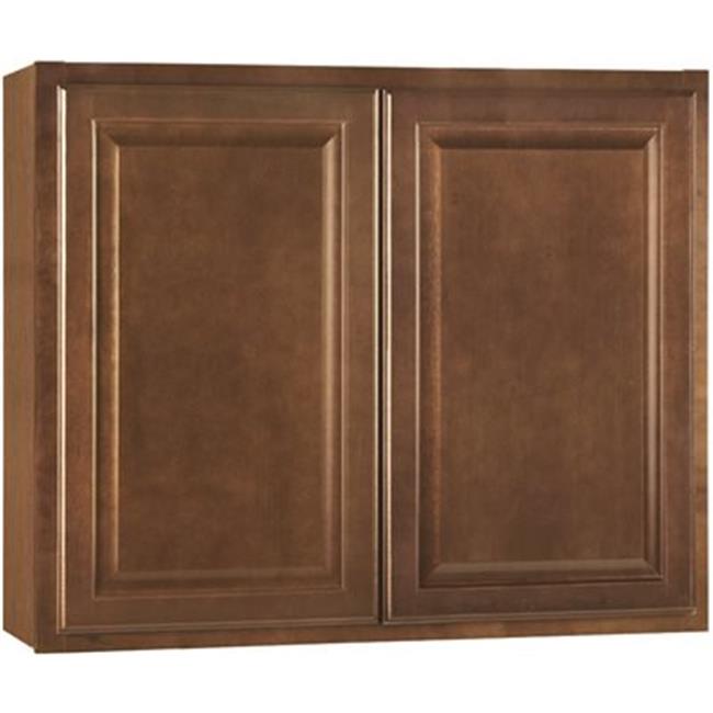 Interline 2478144 9 x 30 in. Hampton Wall Cabinet, Cognac - Walmart.com