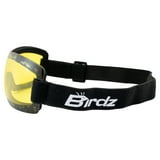 Birdz Wren Sport Skydiving Snowboarding Motorcycle Riding Goggles for Men or Women (Yellow ...