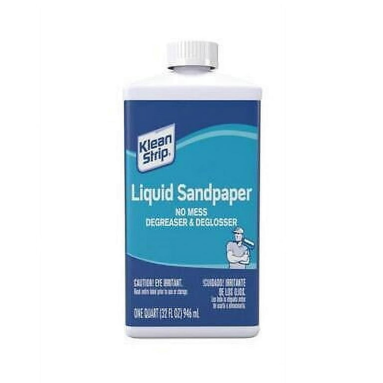 Klean Strip Liquid Sandpaper Sander Deglosser 1 qt