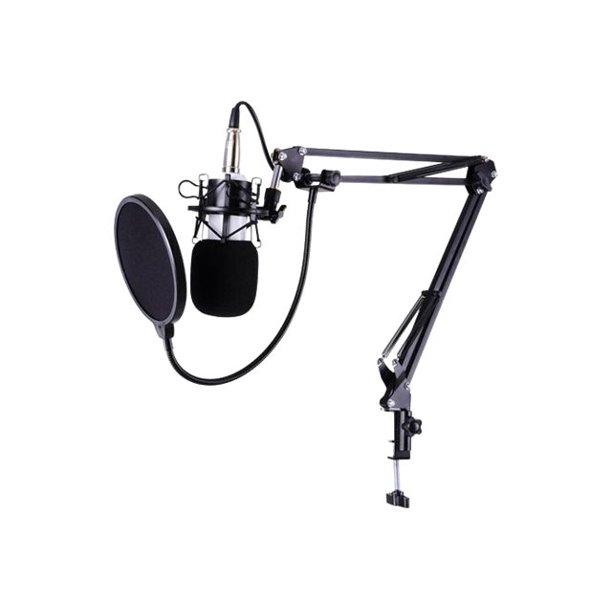 Yescom USA Studio Vocal Recording Microphone Kit - Microphone - black ...