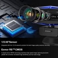 4K Webcam for PC, 4K Webcam with Remote Control and RGB Light ...