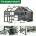 Maritcute Outdoor Cat Enclosure, Large Cat Run House, Kitten Playpen ...