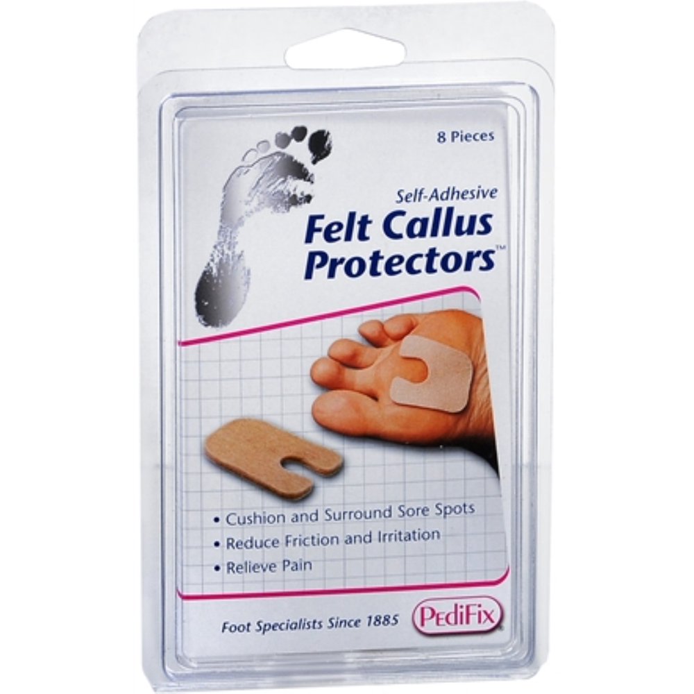 PediFix Felt Callus Protectors 8 Each - Walmart.com - Walmart.com
