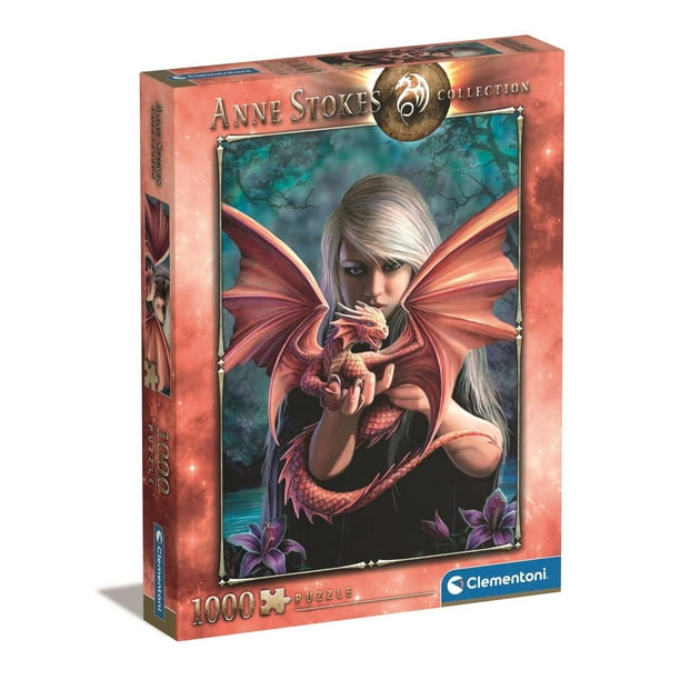 Rompecabezas Anne Stokes Dragonkin 1000 piezas Clementoni Clementoni Anne Stokes Dragonkin 1000 ...