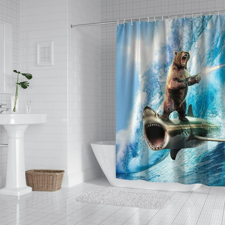 Crazy Shower Curtains