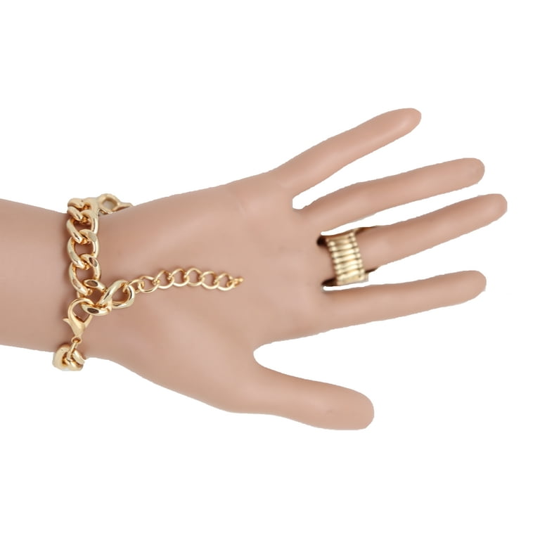 Ladies Gold Hand Chain