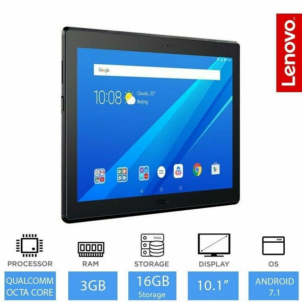 Lenovo Tab 4 10 Plus(TB-X704V) - 64GB - Black - Cellular + WiFi - 10.1 ...