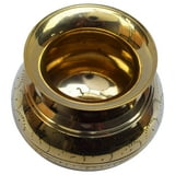 Kalsa Parai Puja Accessory Gifts Pooja Thali Om Gayatri Mantra Brass ...